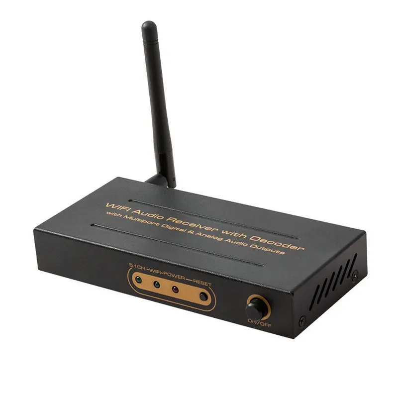 New 5.1CH WiFi Audio Receiver with Deocder Hifi Wireless Music Box ...