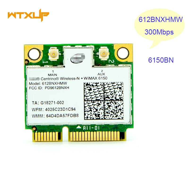 300Mbps Wireless Wifi WLAN Network Card For Intel Centrino Advanced N ...