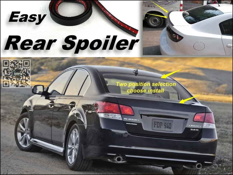 Online Buy Wholesale subaru legacy rear spoiler from China subaru ...
