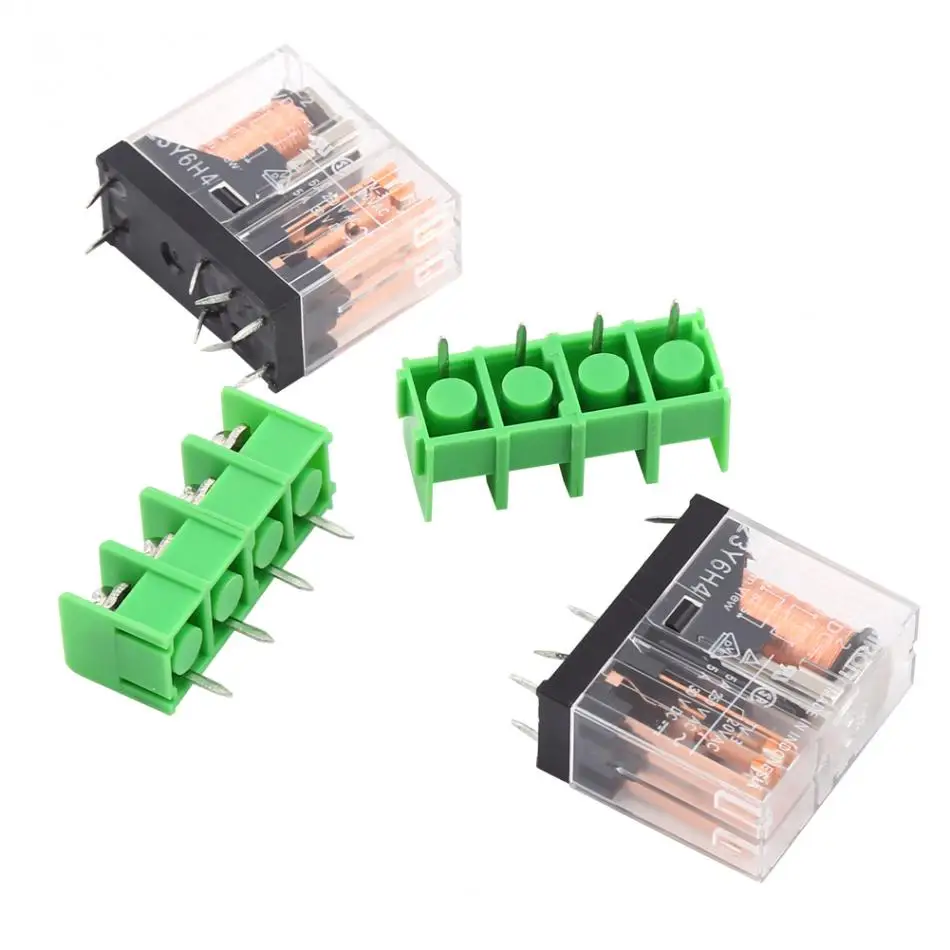 AC 12-24V Dual Relay Voltage Regulator Speaker Protection Board Module ...