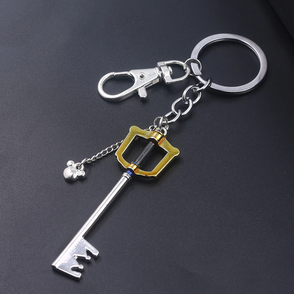 Game Kingdom Hearts Sora Key Keychain Keyblade Weapon Model Removable ...