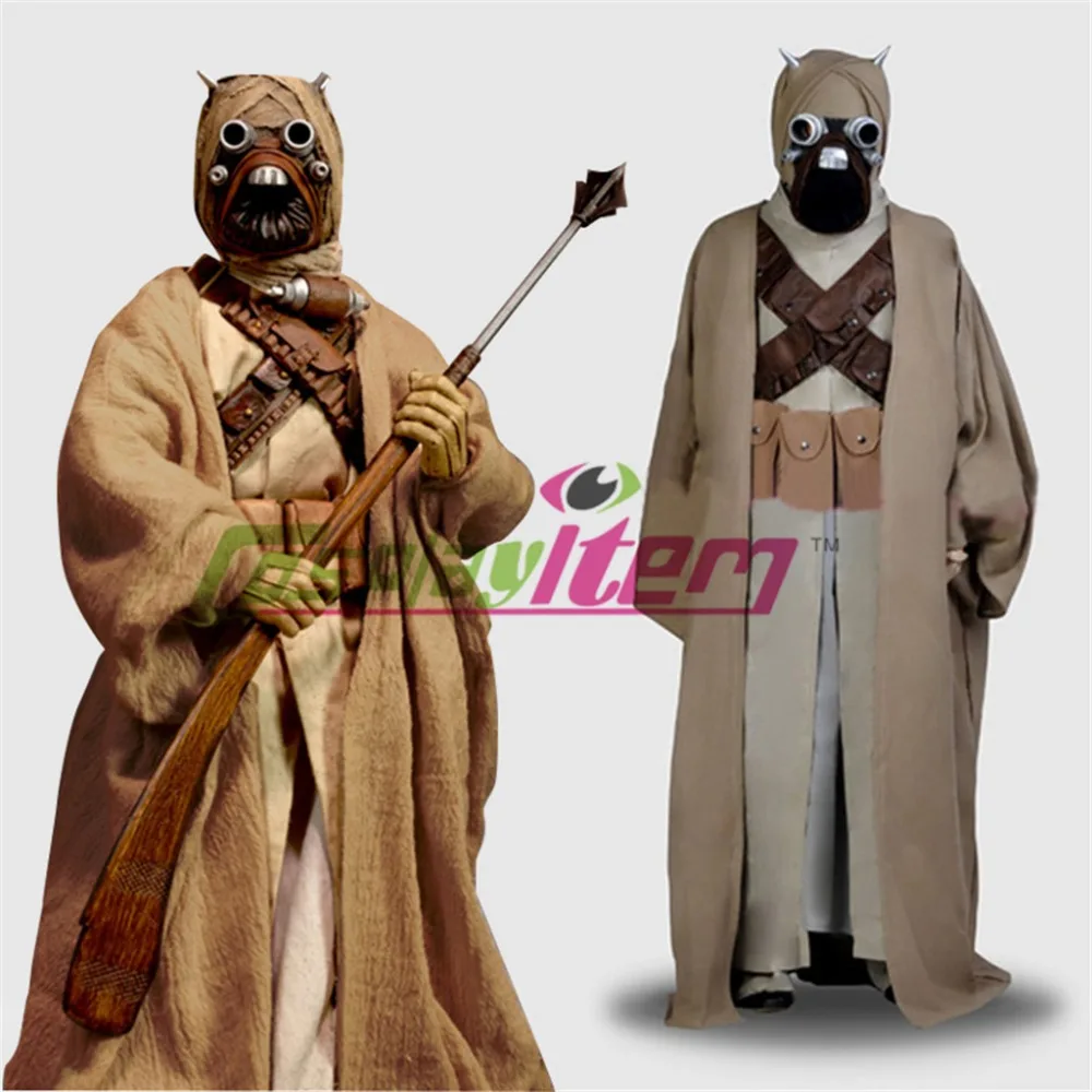 Custom Made Star Wars Disfraz Tusken Cosplay Versión 01 de Los Hombres ...