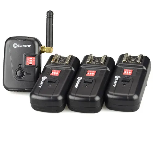 DSLRKIT PT 08XT 8 Channels Wireless/Radio Flash Trigger with Antenna ...