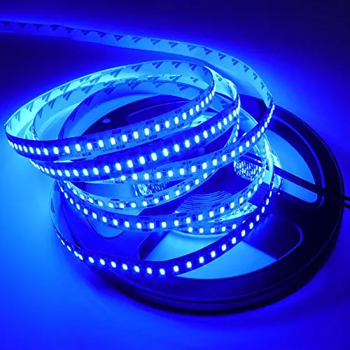 16.4ft 5M 3014 DC12V Royal Blue LED Strips 204leds/m Flexible Led Strip ...
