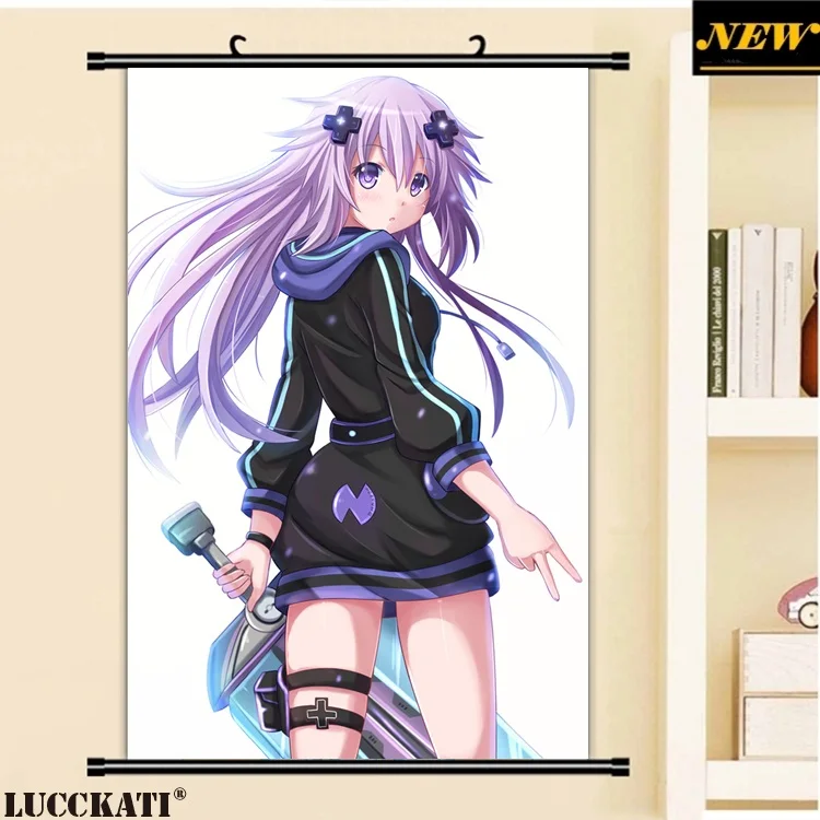 40X60CM Choujigen Game Neptune Hyperdimension Neptunia Game loli ...