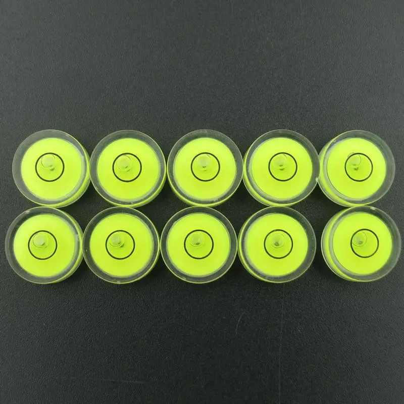 100pcs 15*6mm Plastic Universal Bubble Level Spirit Level Bubble ...