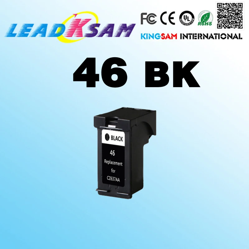 1x-compatible-For-hp46-black-ink-Cartridge-Replacement-for-HP-46-for ...