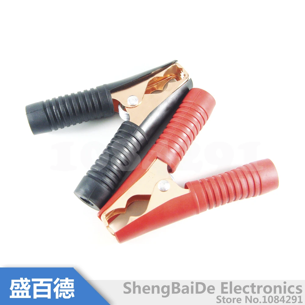 018600 Pair Of Durite Red And Black 40a Crocodile Clips