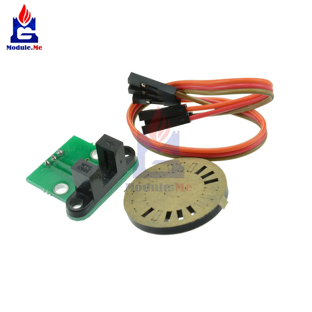 1 Set HC-020K Double Speed Measuring Sensor Module with Photoelectric ...