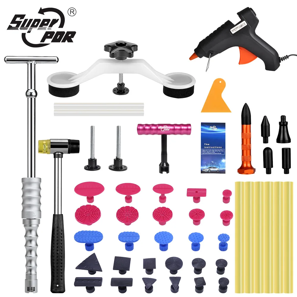Aliexpress.com : Buy Super PDR Tools Kit For Car Dent Pullers Suction ...