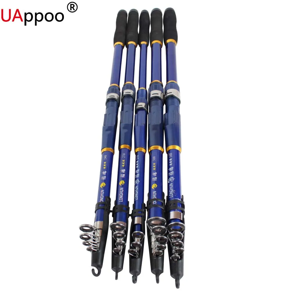 High Carbon Telescopic Fishing Rod Superhard Ultra Light Rod Carbon 2.1M 3.6M Fishing Rod ...