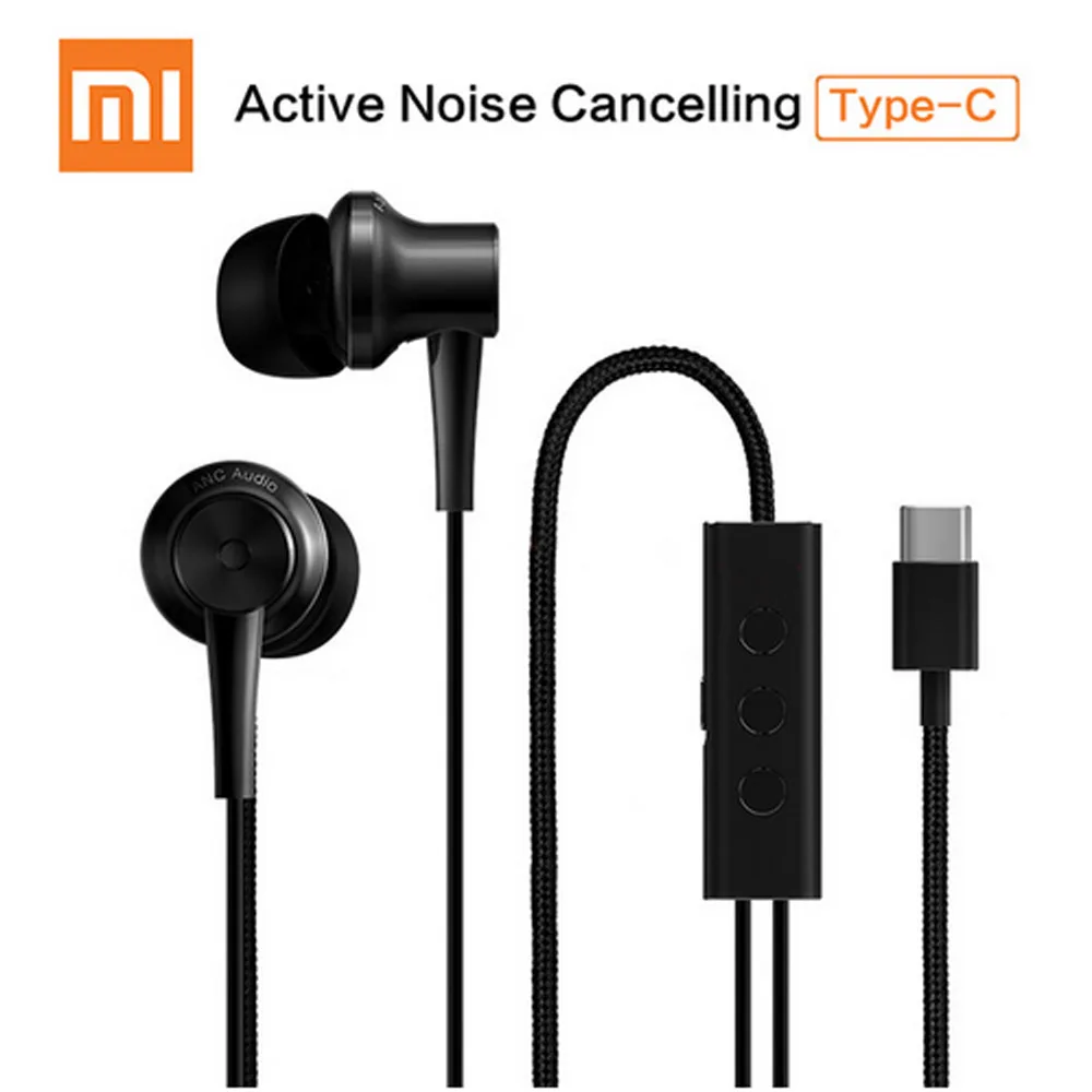 Original Xiaomi Mi ANC Type C Earphone Active Noise Cancelling ...