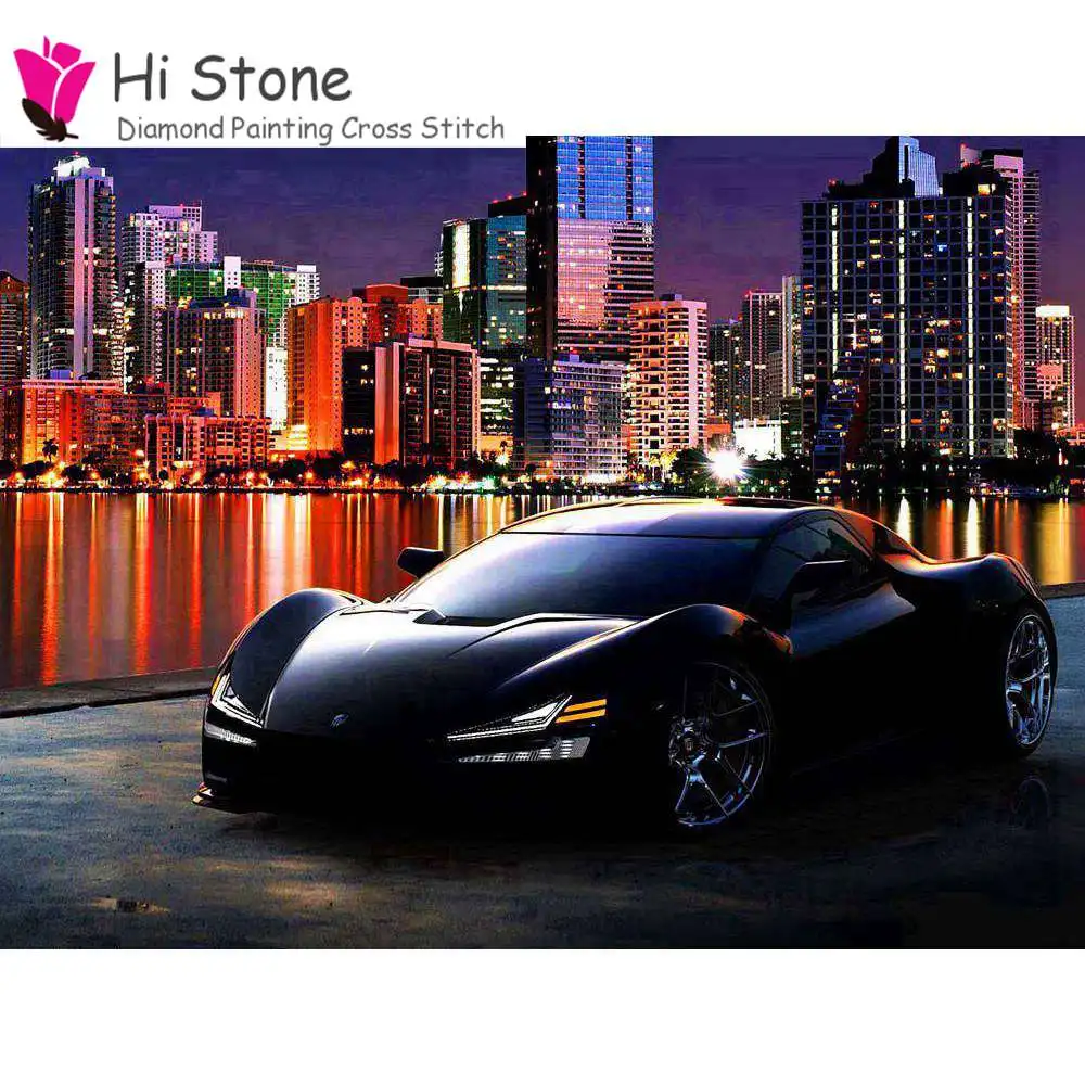 Diamond Embroidery Sports Car 5D Diy Diamond Painting Full Drill Square ...