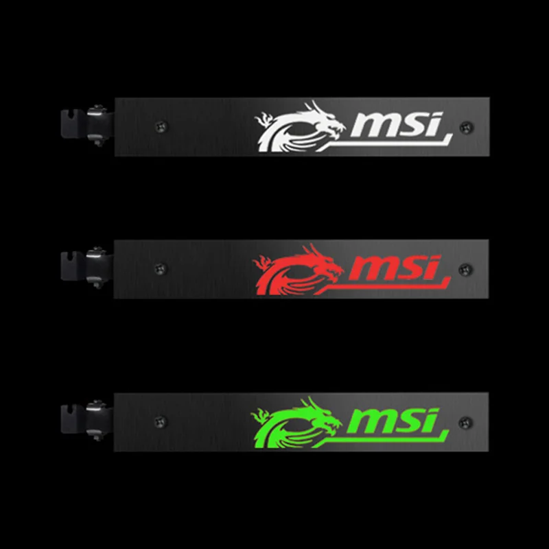 Newest PCI For MSI Cool LED Jack Computer Atmosphere Lights Cold Light ...