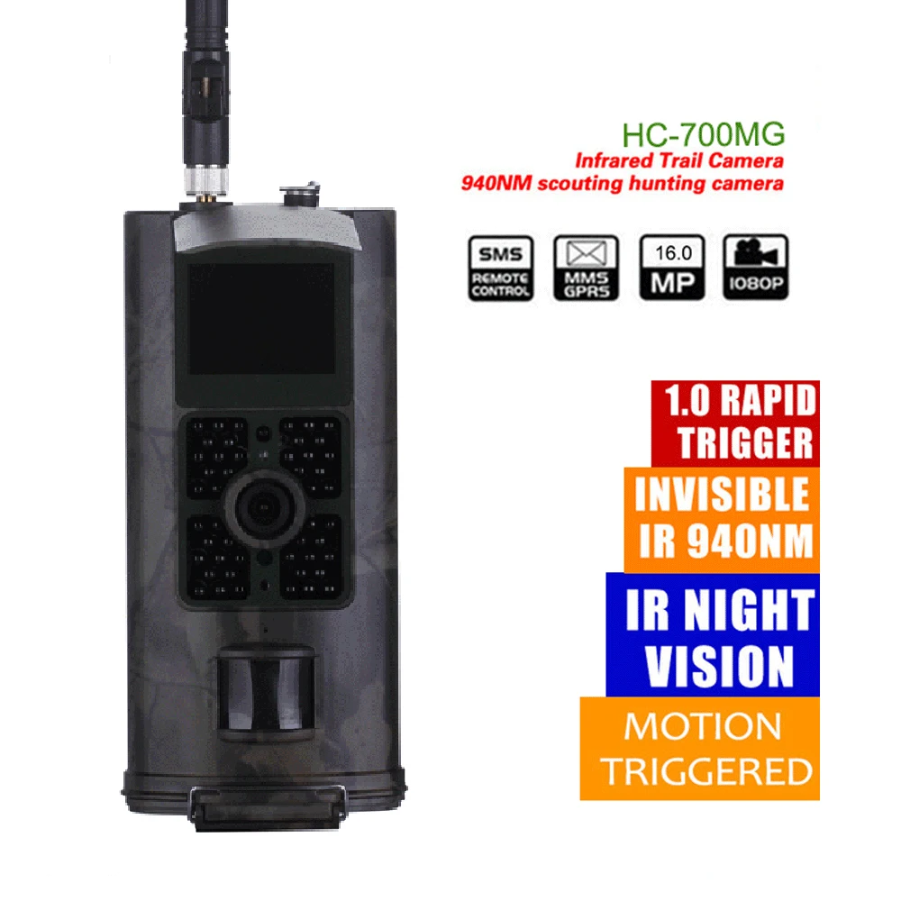 SuntekCam Hunting Trail Camera 3G MMS SMS 16MP 1080P Wildlife Tracking ...