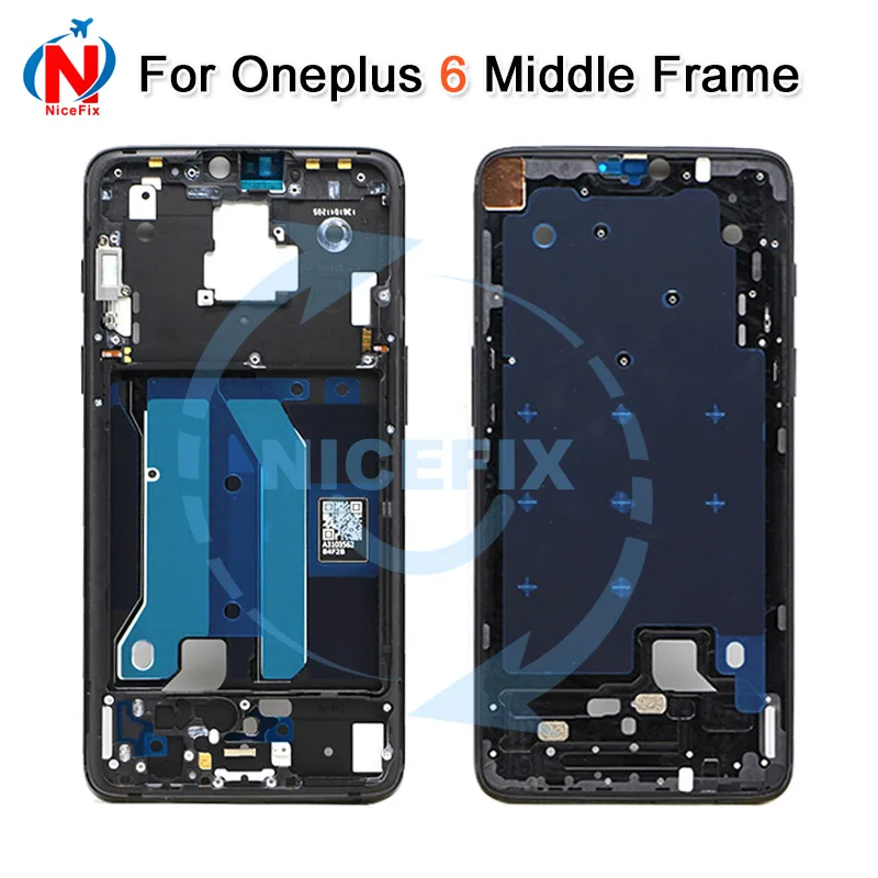 Original-For-Middle-Frame-One-plus-6-Front-LCD-Frame-Bezel-Chassis ...