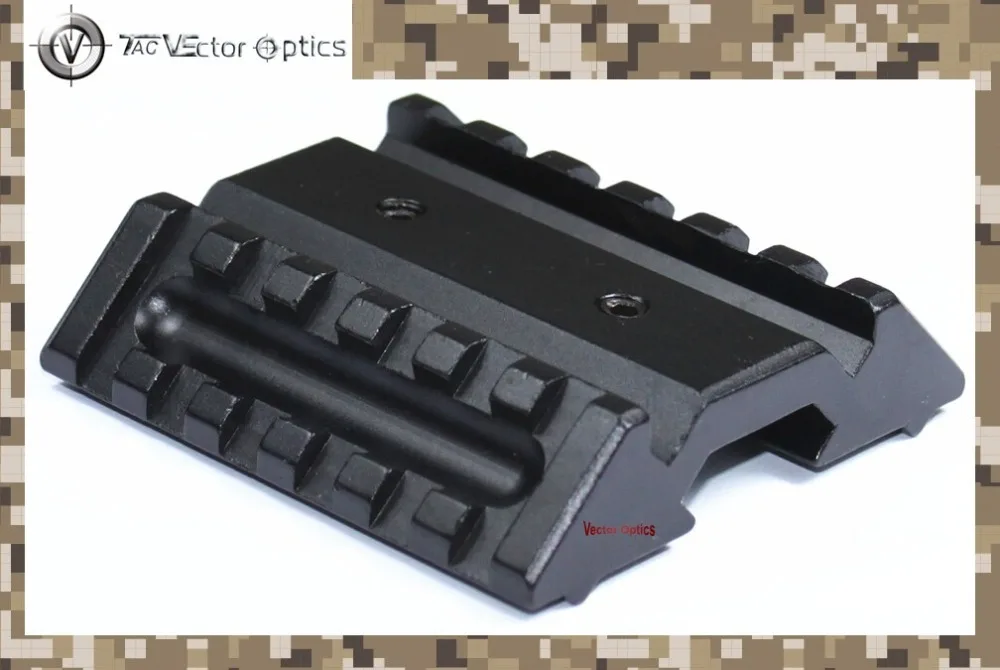 Vector Optics Dual Offset Picatinny Rail Mount Base for Laser ...