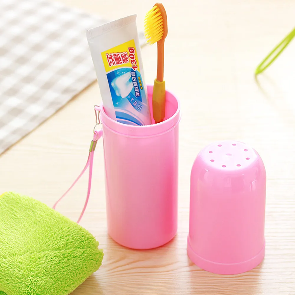 Toothbrush Case Storage Box Travel Portable Toothpaste Spoon Fork Boxes ...