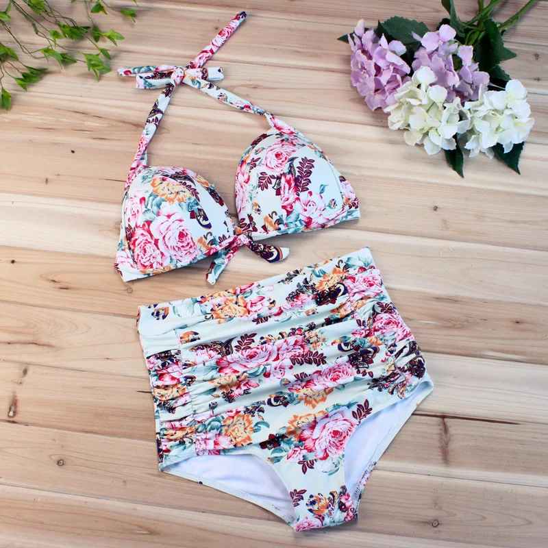 Zanskar 2018 New Sexy Bikinis Women Swimsuit High Waisted Bathing Suits