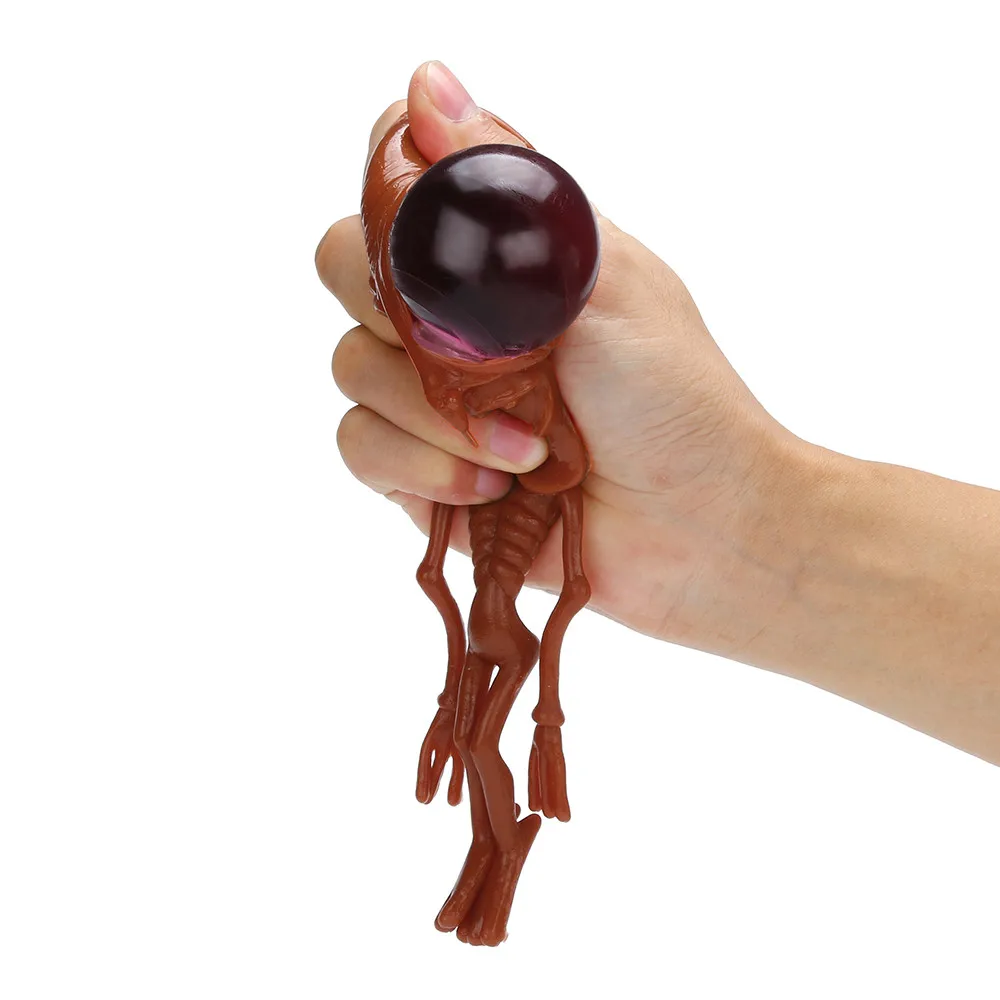 PVC Terrot Cute Alien Stress Relief Toy Decor decompression Popping Out ...