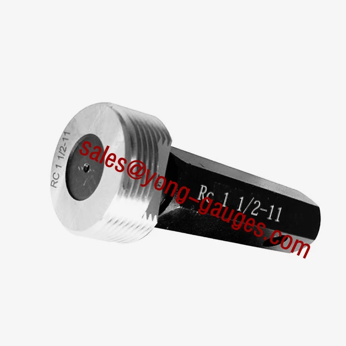 Nueva Rc 1 1/2 11 Plug gage R tubo calibre macho hilo Plug Rc w ...
