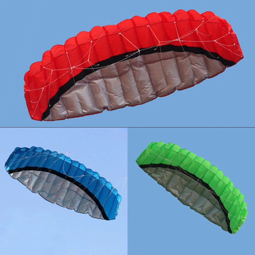 2.5M Dual Line Parafoil Kite With Flying Tools Power Braid Sailing ...