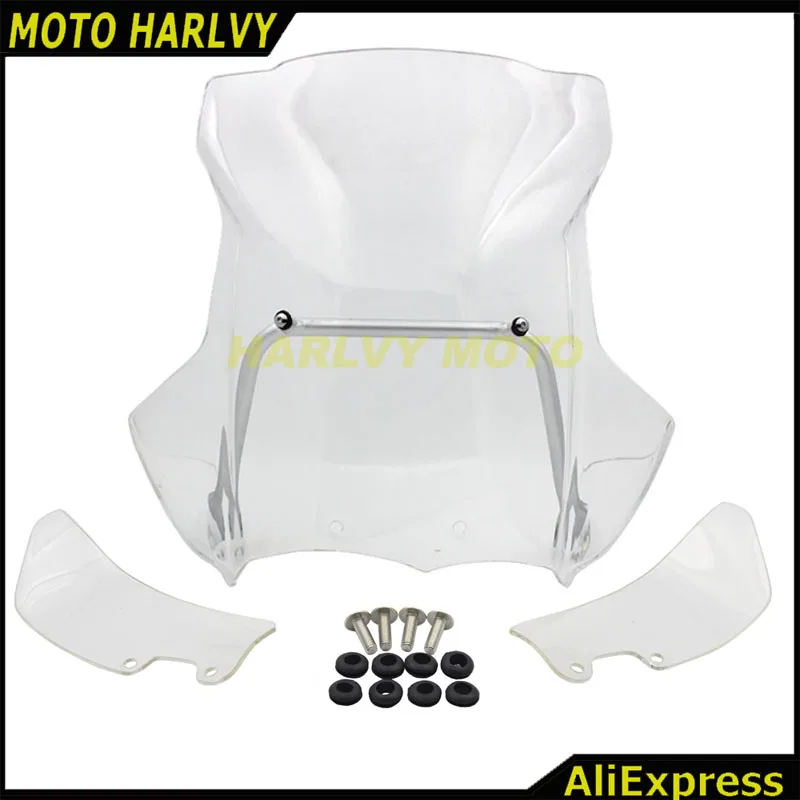 Motorcycle Windshield WindScreen Mount Support Bracket Windshield Side ...