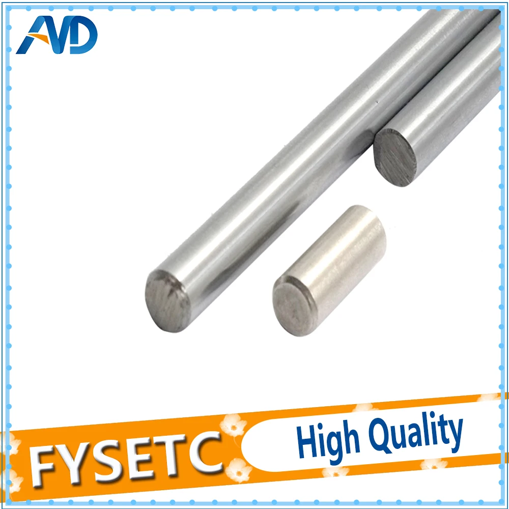5pcs 3D Printer Smooth Rod Pack Prusa i3 OD 8mm Length 20mm/320mm/350mm ...