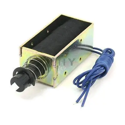 Push Pull Type Action 12mm 800g Spring Plunger Electromagnet Actuator ...