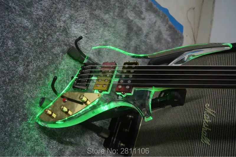 Five-string High-power Electric Bass Cool Shape Factory Direct, Acrylic ...