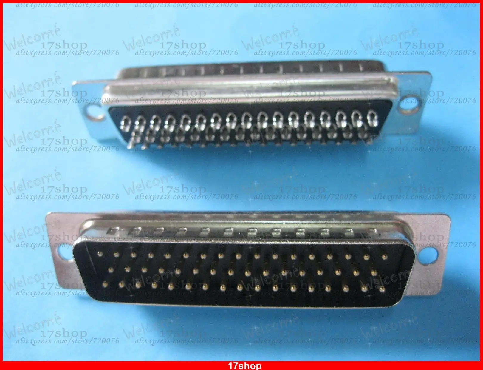 Conector d sub de 50 pines macho, 3 filas, tipo de soldadura, nuevo, 20 ...