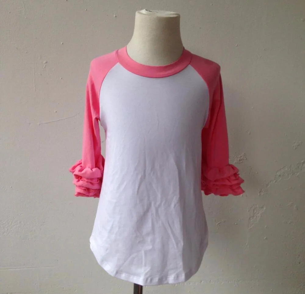 2017 new design shirts casual lovely pink Valentine day wear Blank ...