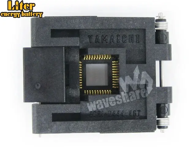 QFP44 TQFP44 FQFP44 PQFP44 IC51 0444 467 Yamaichi QFP IC prueba adaptador de programación de ...