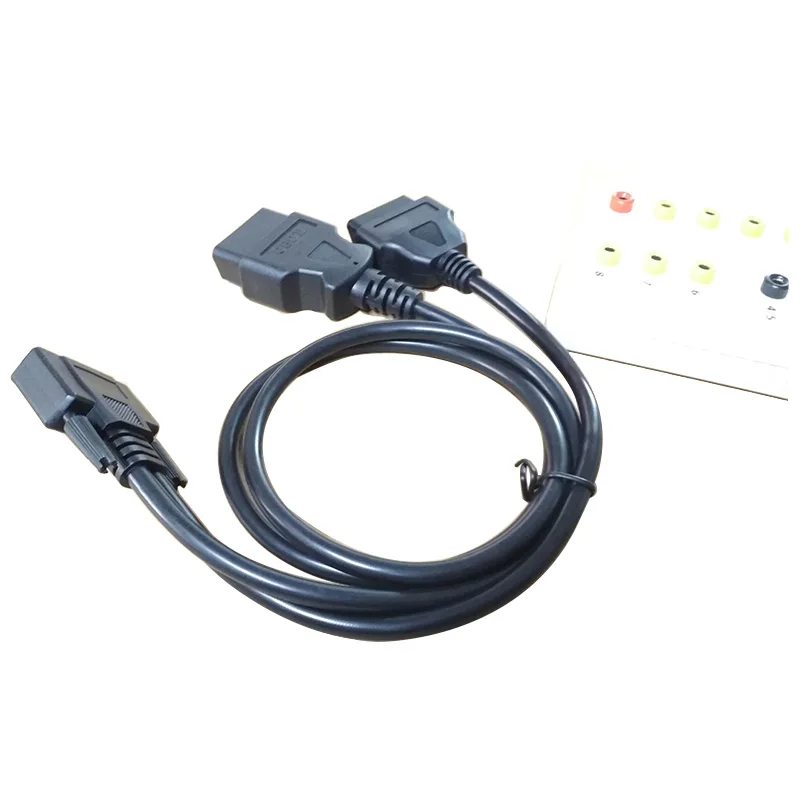 OBD2 pinout box/pin out box для отладки 16 pin интерфейса OBD