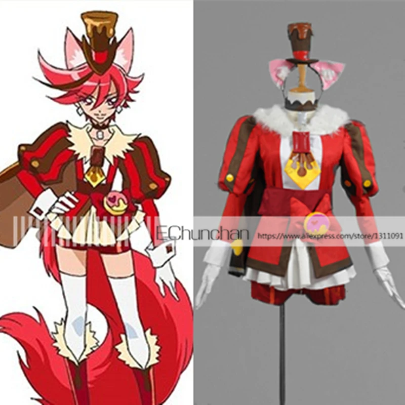 Halloween Christmas KiraKira Pretty Cure A La Mode Cosplay Costume Cure ...