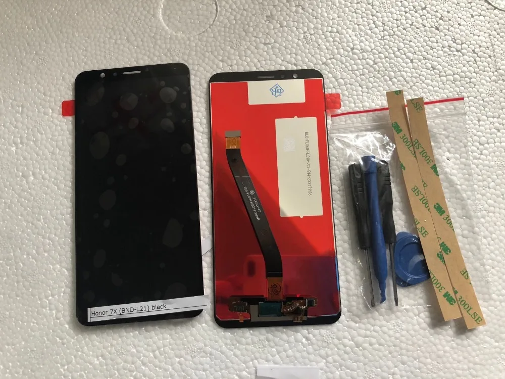 새로운 화웨이 명예 7X BND L21 BND L22 lcd 디스플레이 + 터치 스크린 어셈블리 BND L24|테블릿 LCD ...