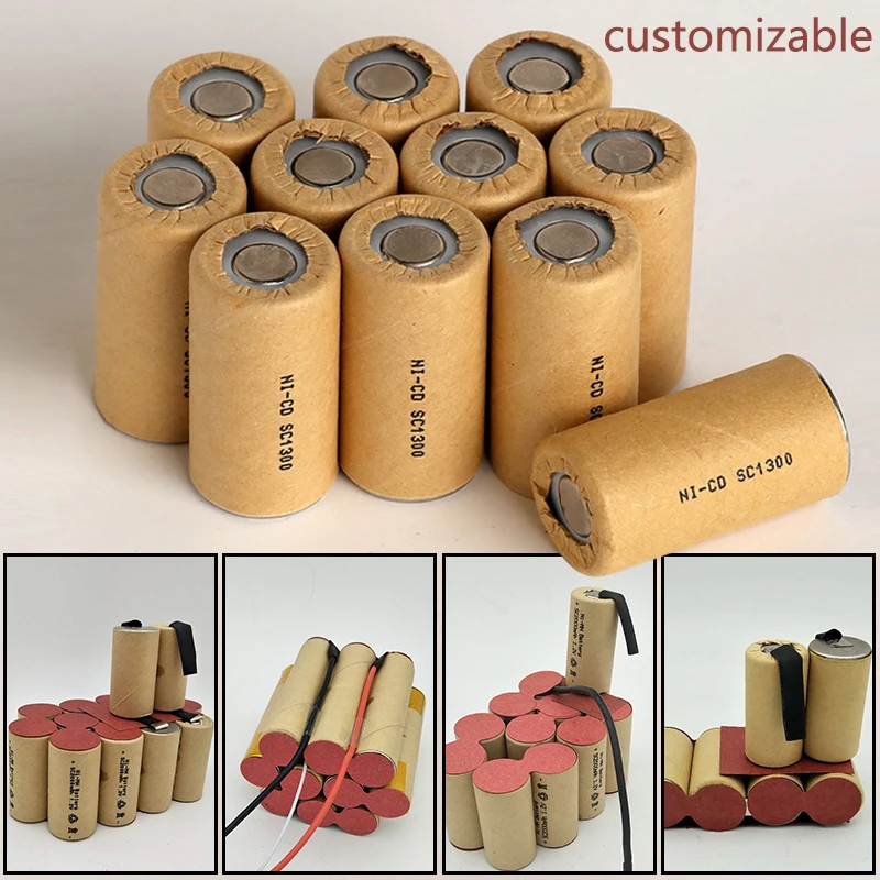 (Customizable battery pack)Power Cell Ni CD Ni MH rechargeable power ...