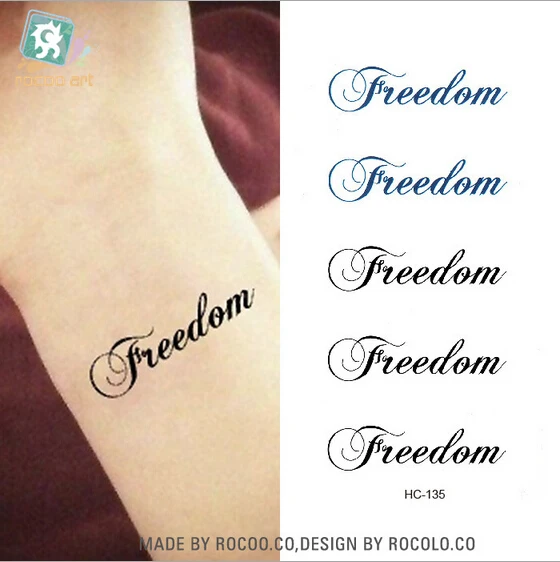 Freedom Tattoo Designs For Men