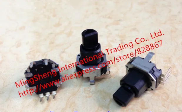 Codificador EC12 100% Original con interruptor 24 posicionamiento 24 longitud de pulso 15MM ...