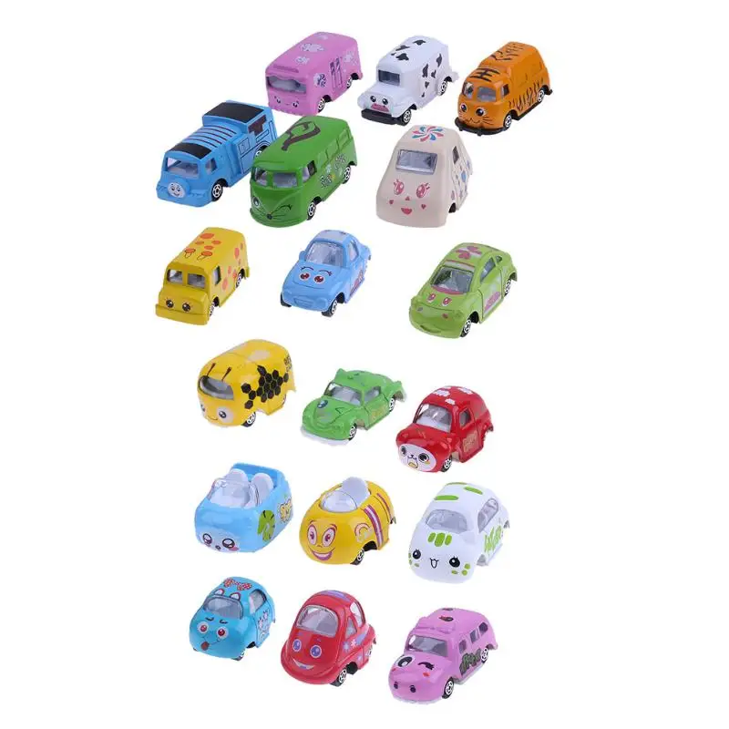 9pcs/Set Model Car Toy Mini Scales 1:64 Animal Cars Simulation Model ...