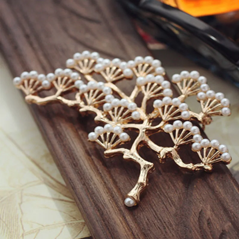 UALGL Fashion Pearl Charm Brooch Set Pin Shirt Broches Mujer Channel ...