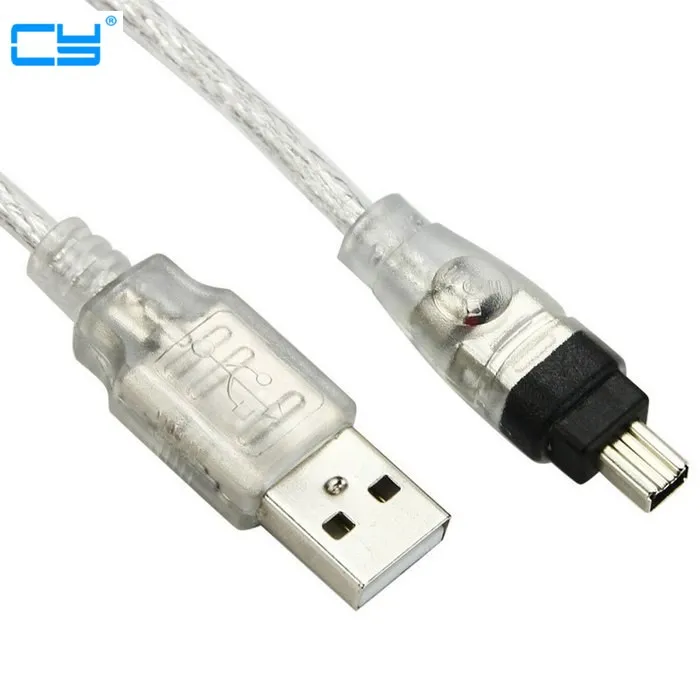Cable adaptador USB macho a Firewire IEEE 1394, 4 pines, macho, iLink, firewire 1394, para ...