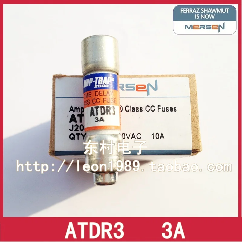 Francês MERSEN fusível Roland FERRAZ AMP TRAP fusíveis ATDR3 3A 600 V ...
