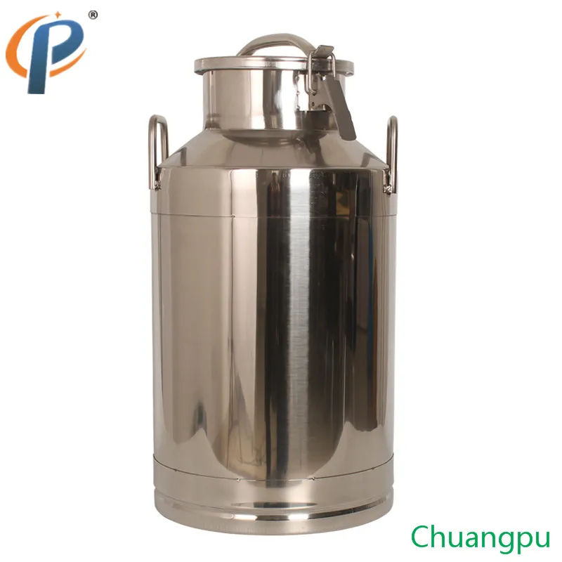 Stainless Steel 304 Portable Milk Can, 30L Milk Barrel, Milk Bucket ...