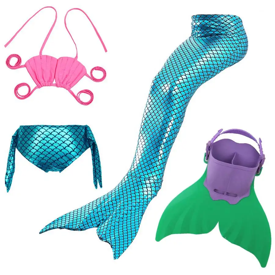 Swimmable Little Mermaid Tails Cosplay Costume - AllCosplay.com