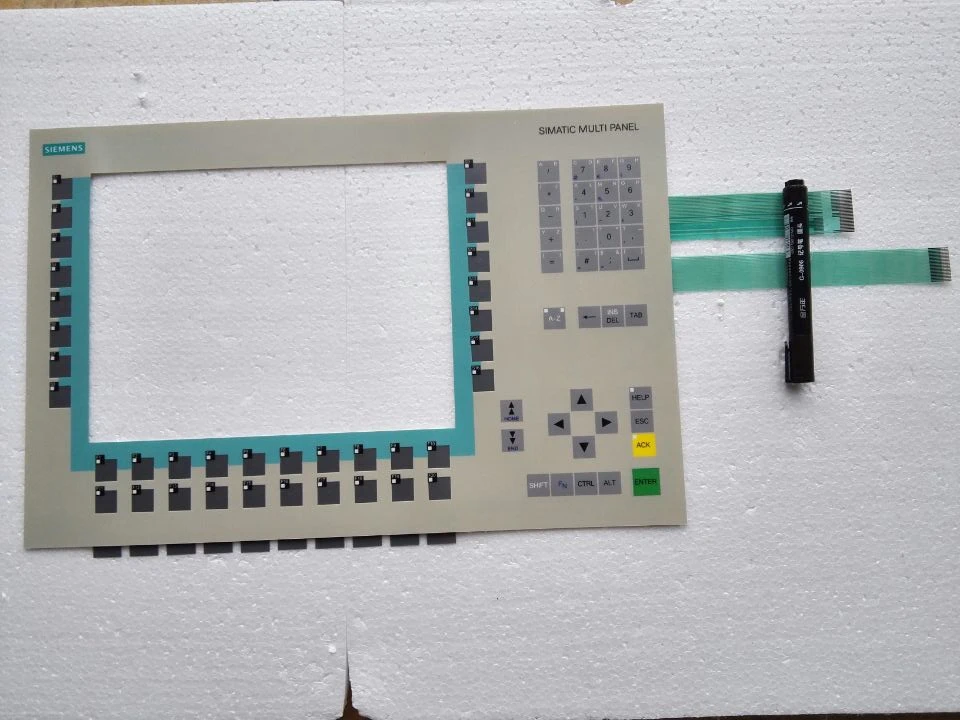 New Hmi Panel Membrane Keypad Buttons For Mp370 12key 6av6542 0da10 0ax0 Simatic Multi Panel In