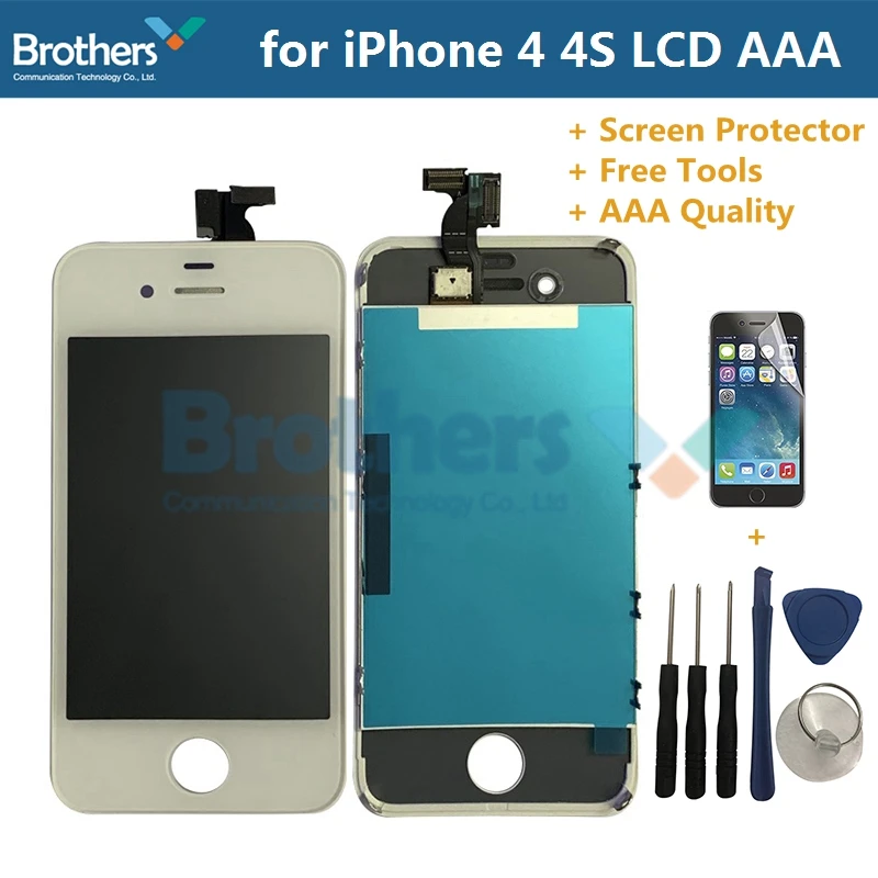 Lcd Display For Iphone 4 4s Touch Screen Digitizer For Iphone 4 4s Lcd ...