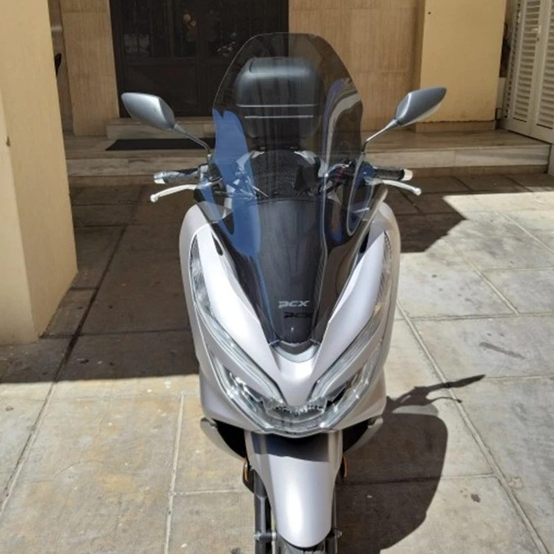 Modified Motorcycle Pcx Higher 15cm Windscreen Windshield Windscreens ...
