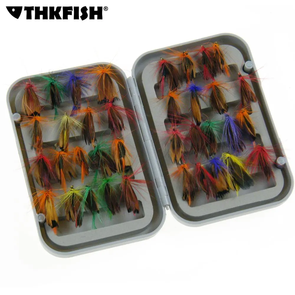 36Pcs Soft Baits Lures Fly fishing Lure With Hooks Butterfly Insects ...