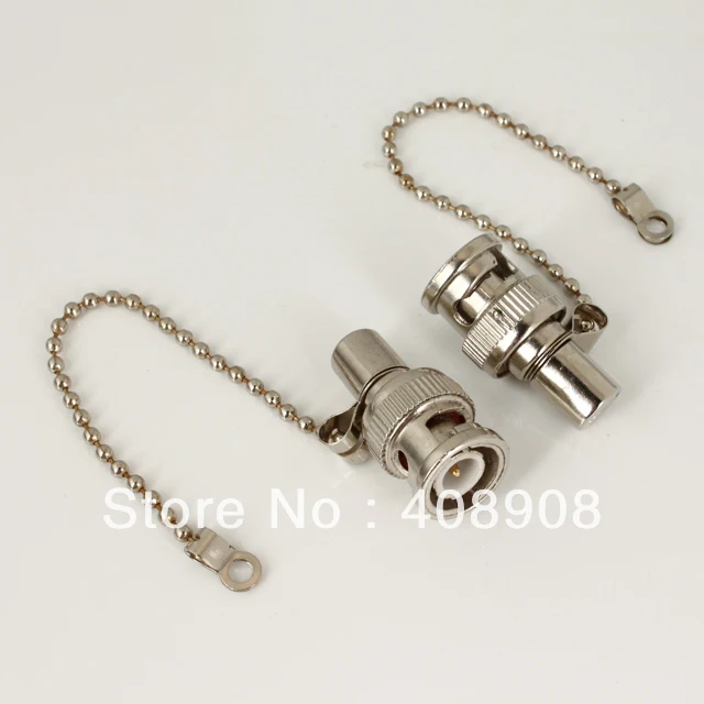 20 PCS BNC Male Terminator grounding chain connector-in Connectors from ...